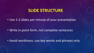 Guidelines for preparing a powerpoint presentation | PPTX