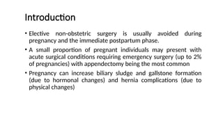 Guidelines on general surgical emergencies in pregnancy .pptx | Free ...