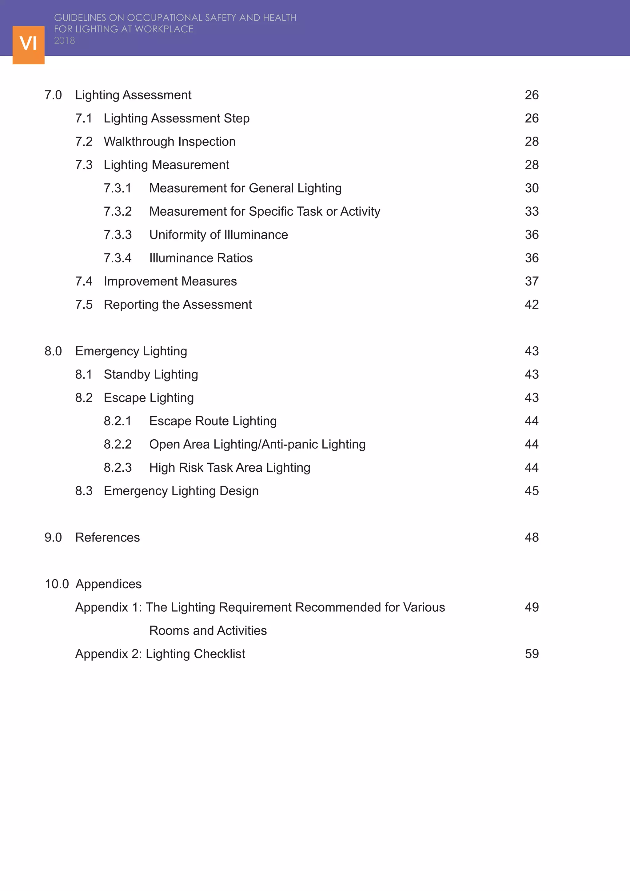 Guidelines on osh for lighting at workplace.pdf versi bi | PDF