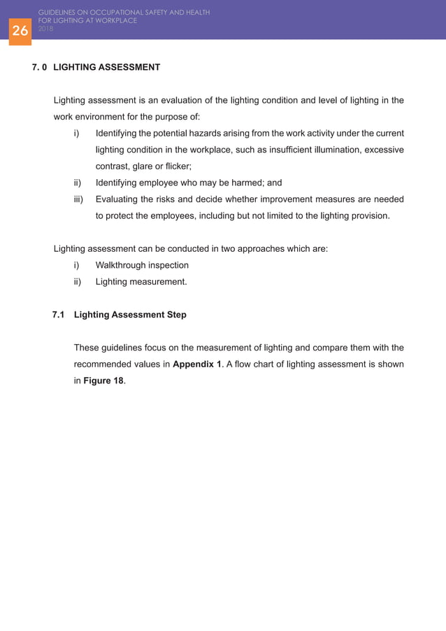 Guidelines on osh for lighting at workplace.pdf versi bi | PDF | Eye ...