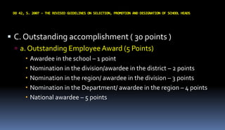 Guidelines on promotion on administrative position | PPTX