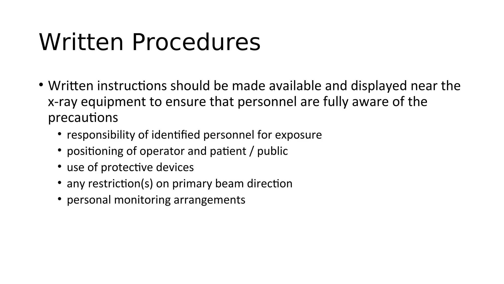 Guidelines on Radiation Safety in Dentistry | PDF