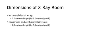 Guidelines on Radiation Safety in Dentistry | PDF