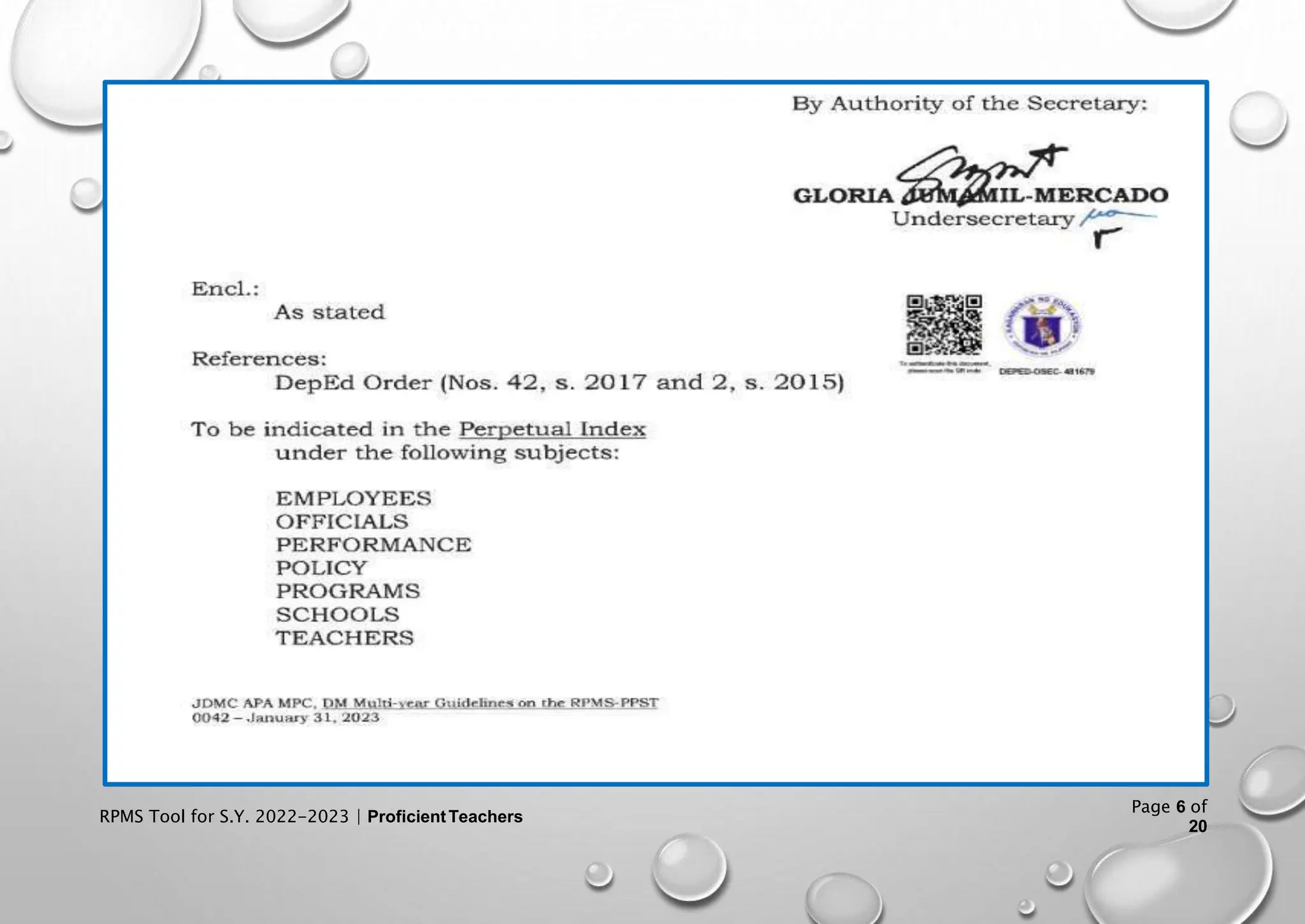 Guidelines on RPMS PPST SY 23-24.pptx