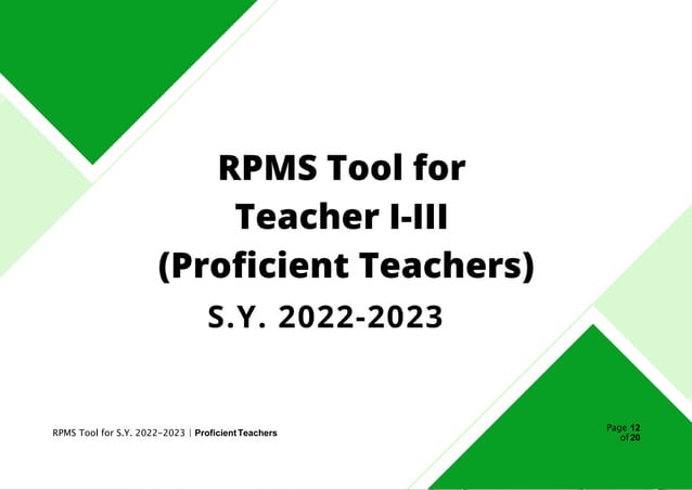 Guidelines on RPMS PPST SY 23-24.pptx