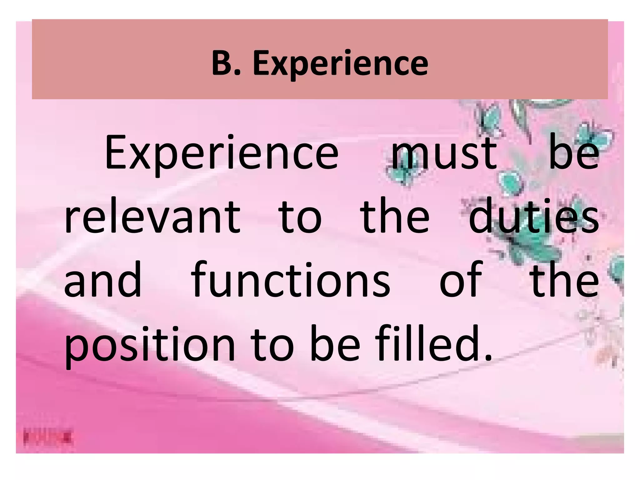 Guidelines on the appointment and promotion of teaching personnel | PPT