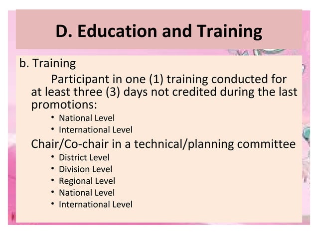 Guidelines on the appointment and promotion of teaching personnel | PPT