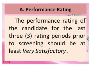 Guidelines on the appointment and promotion of teaching personnel | PPT