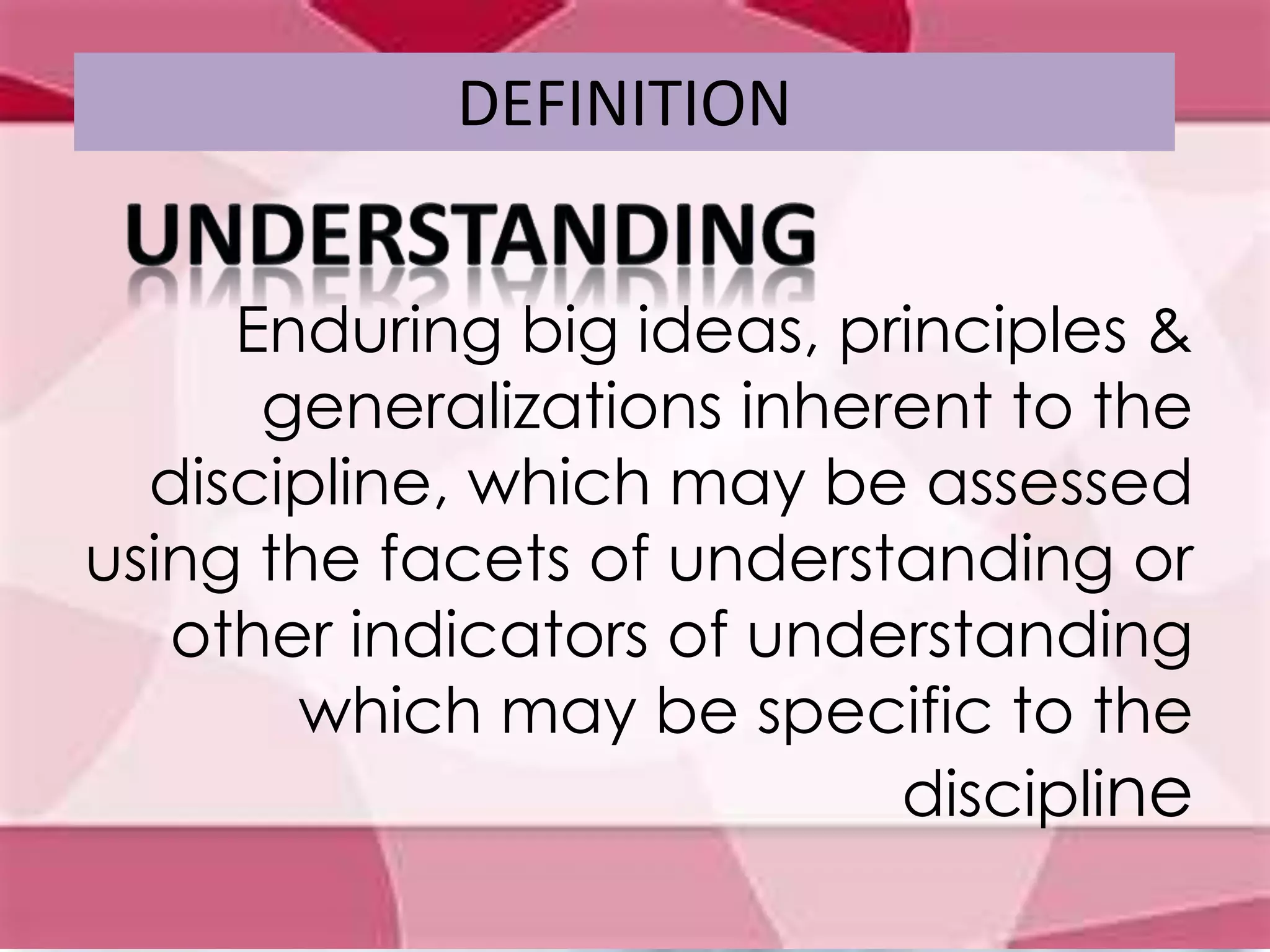 Guidelines on the assessment & rating of learning under the K to 12 ...