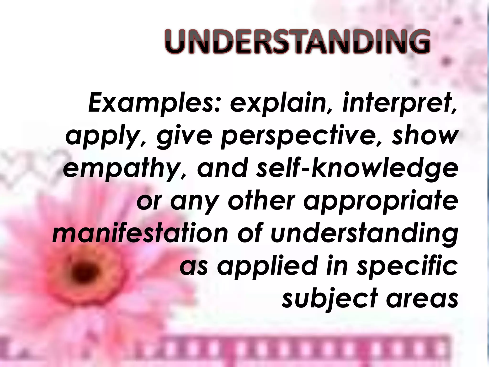 Guidelines on the assessment & rating of learning under the K to 12 ...