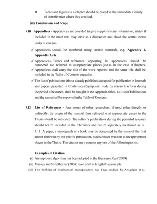 Guidelines ph,d thesis | PDF