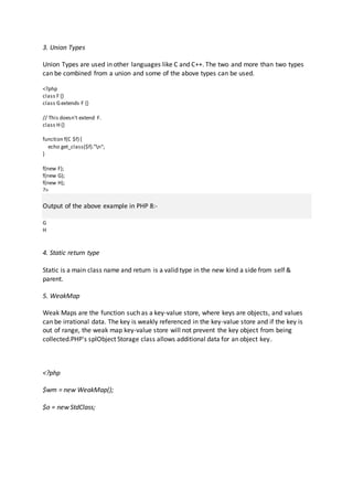 Guidelines php 8 gig | PDF