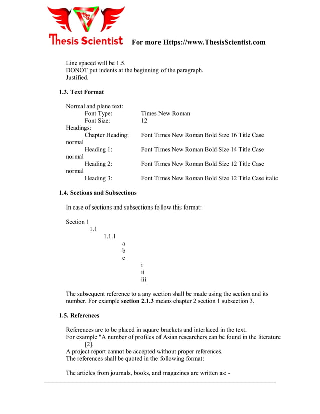 Project report format computer science | PDF | Career Planning | Careers