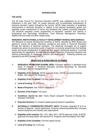 Guidelines scheme details | PDF