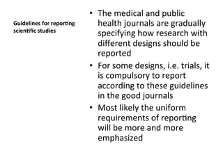 Guidelines scientific papers | PDF