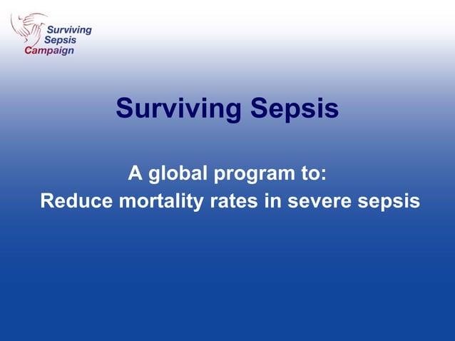 Guidelines Sepsis(Power Point) | PPT | First Aid | Injuries
