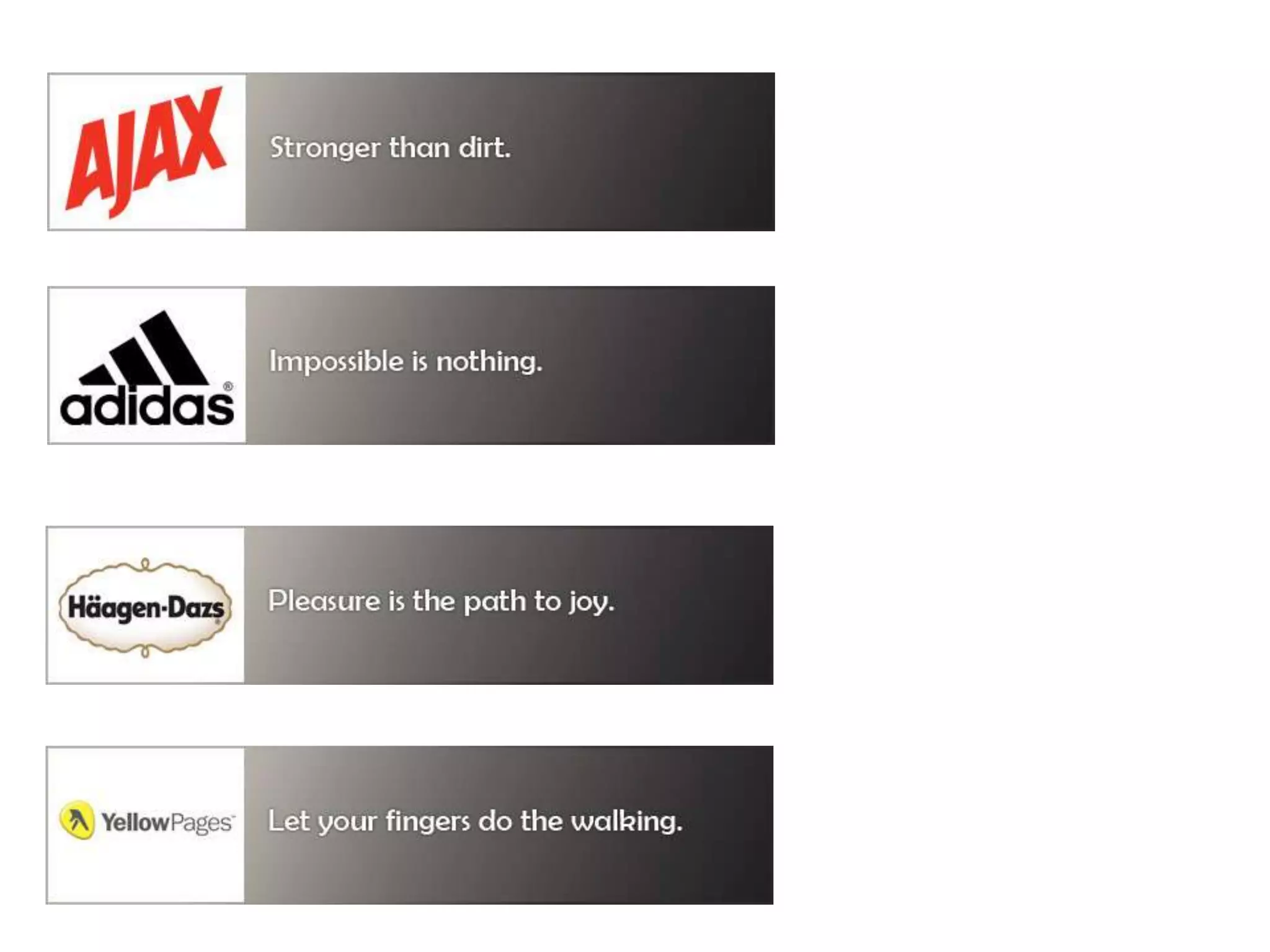 Guidelines to create great slogan part2 | PPTX | Advertising Industry ...