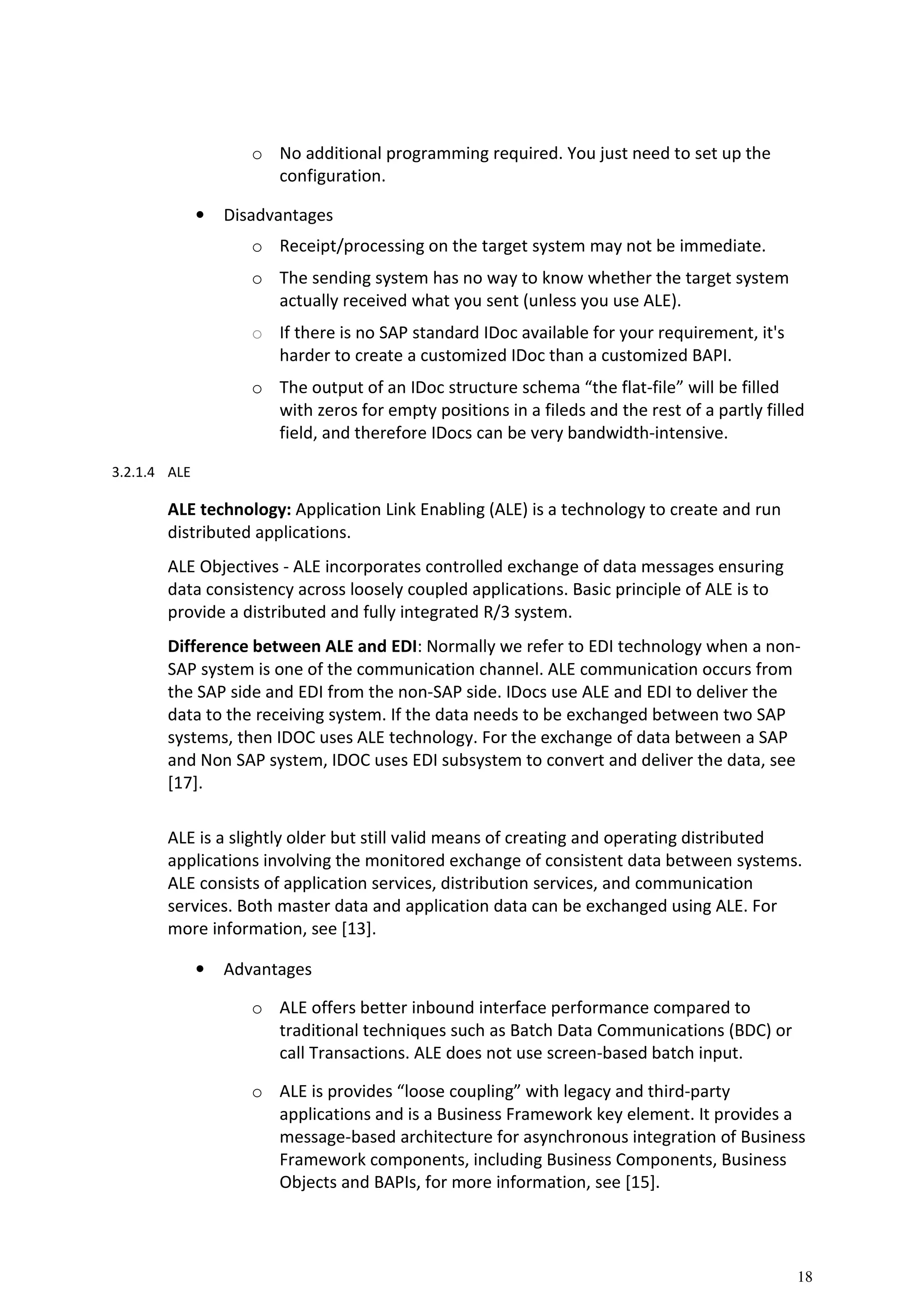 Guidelines to determine the right interface when integrating with sap systems version 1.4 | PDF