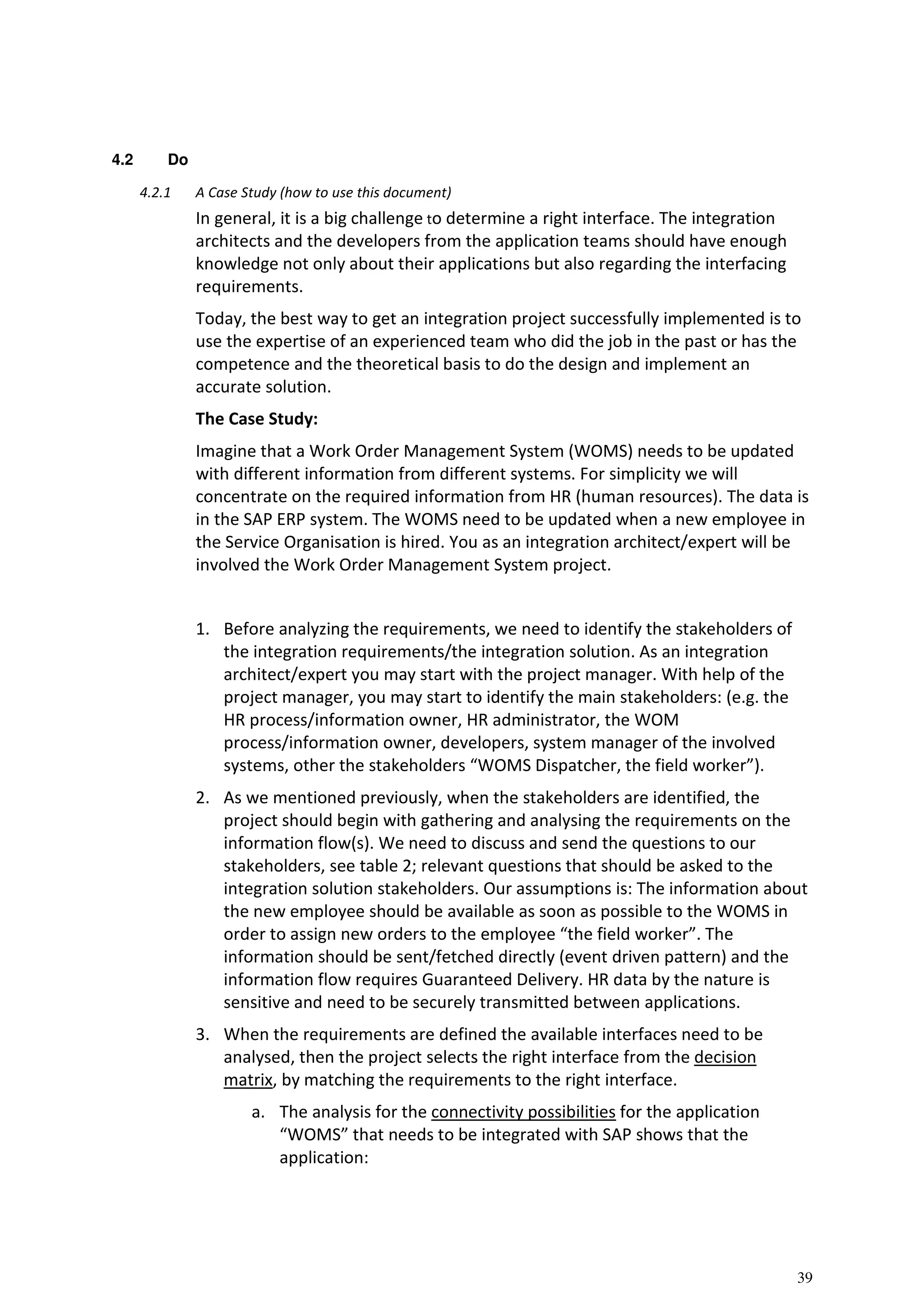 Guidelines to determine the right interface when integrating with sap systems version 1.4 | PDF