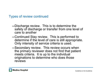 Guidelines To Guidelines | PPT