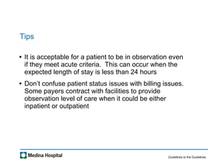 Guidelines To Guidelines | PPT
