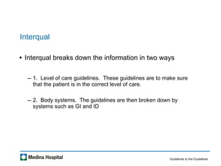 Guidelines To Guidelines | PPT