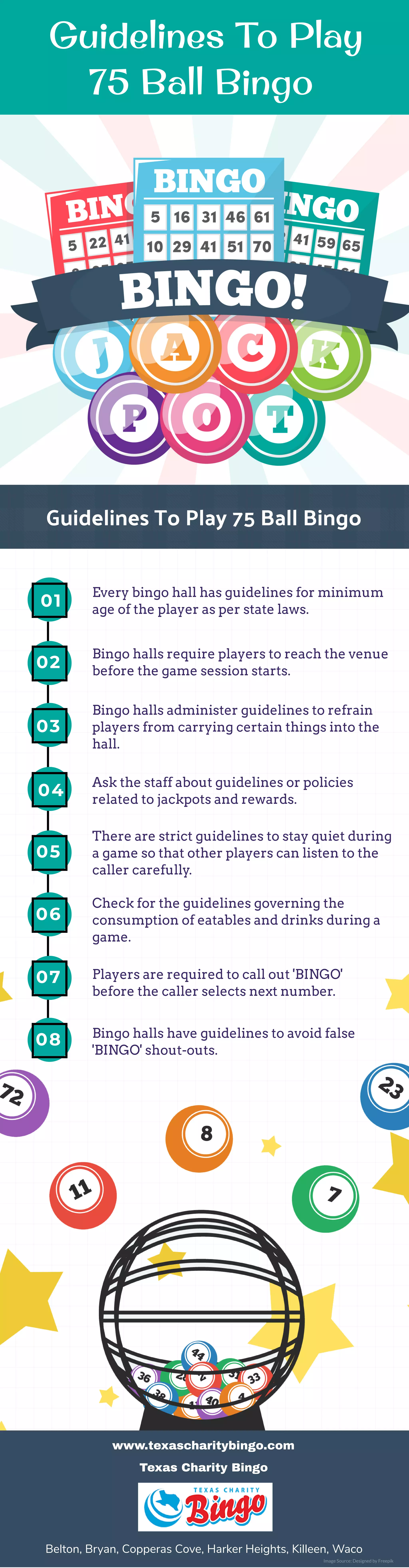 Guidelines To Play 75 Ball Bingo | PDF