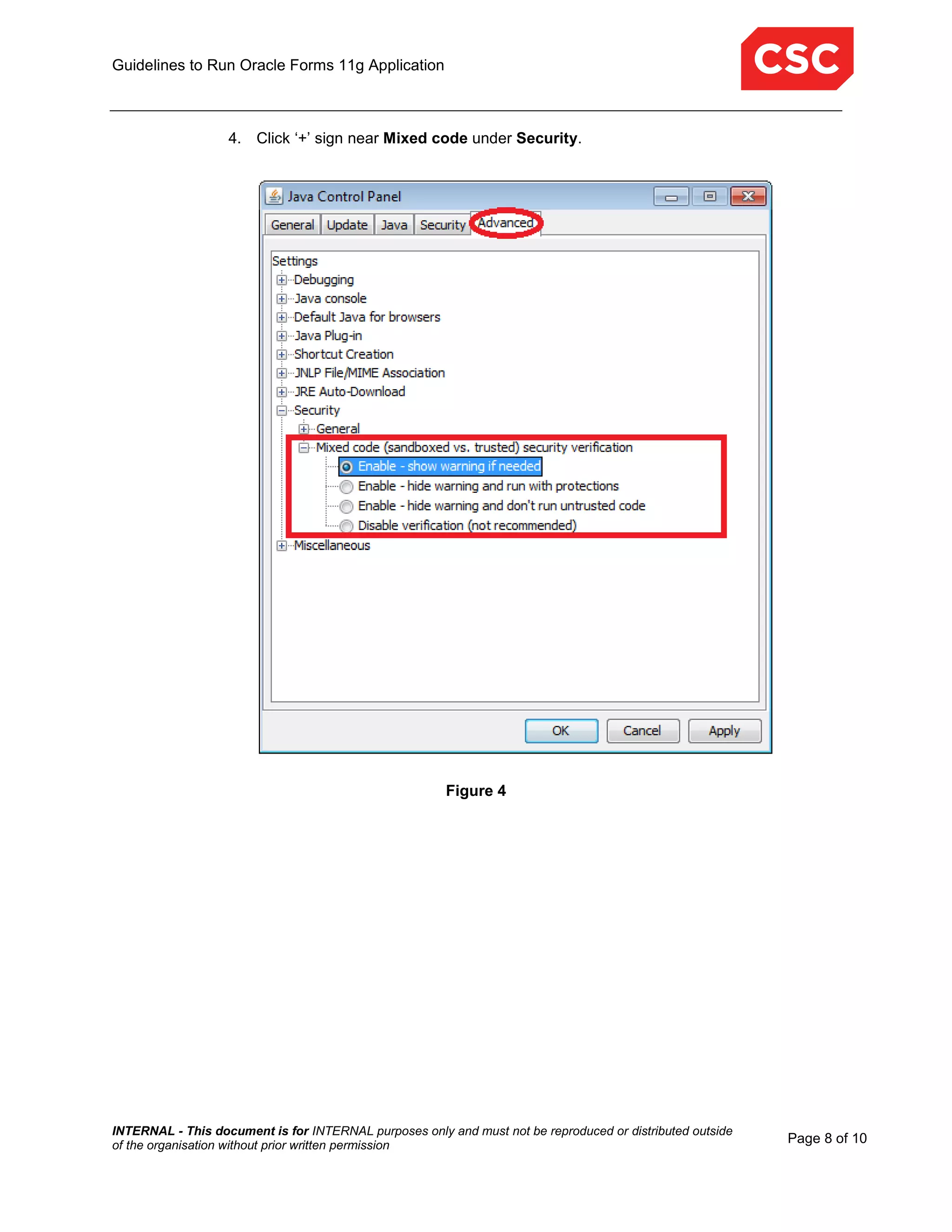 Guidelines to run oracle forms 11g application in client | PDF