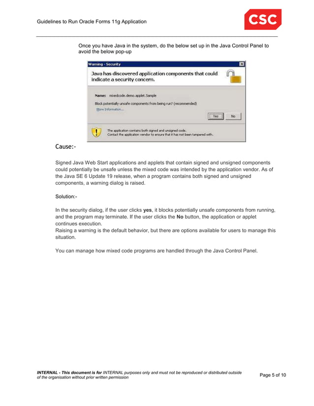 Guidelines To Run Oracle Forms 11g Application In Client Pdf 3358