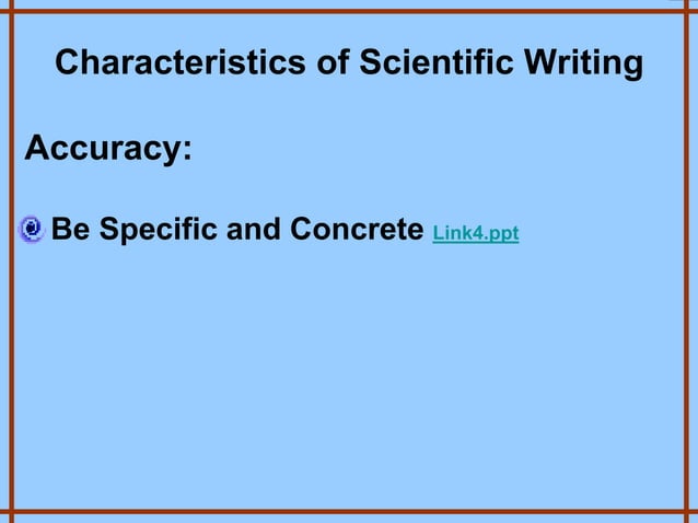 Guidelines to scientific writing | PPT