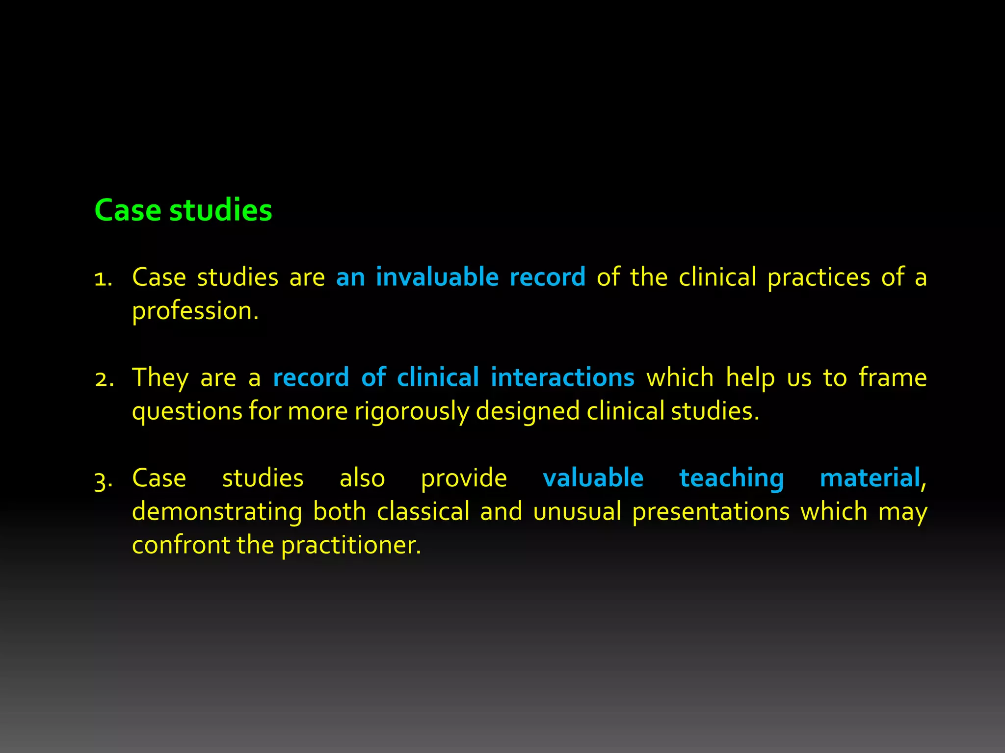 Writing case studies | PPTX