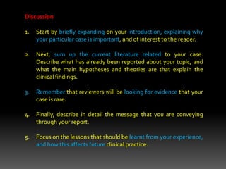 Writing case studies | PPTX