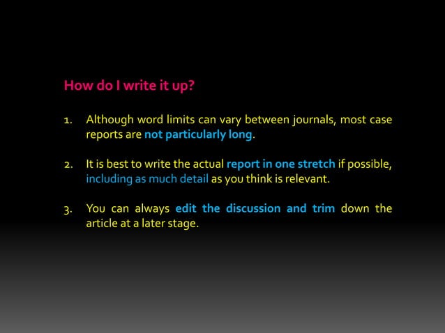 Writing case studies | PPT