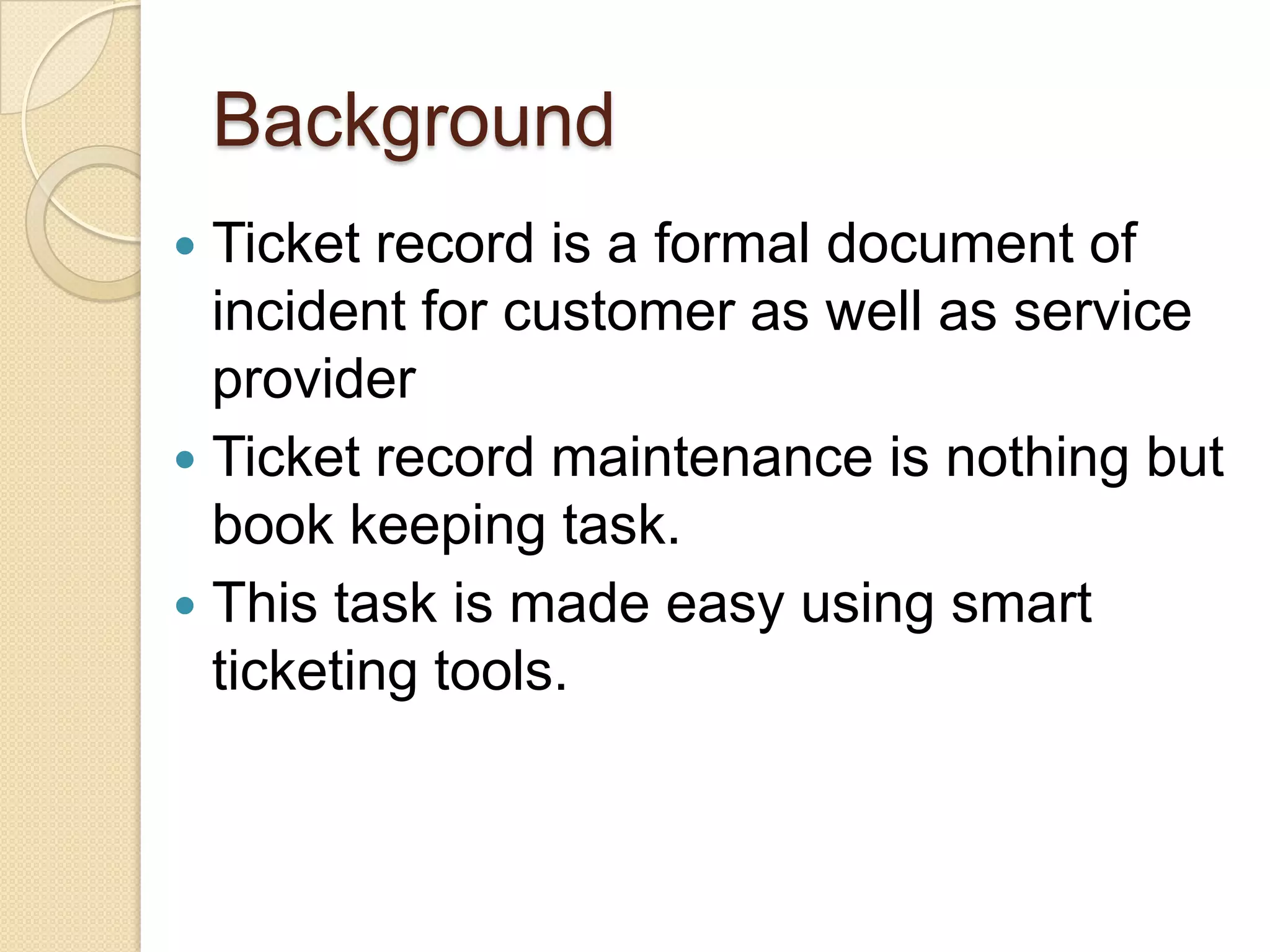 ITSM- Process-Guidelines to update a ticket | PPTX