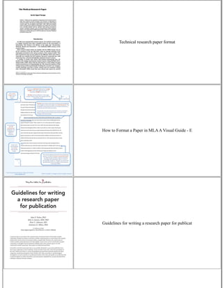 Guidelines To Writing A Research Paper | PDF