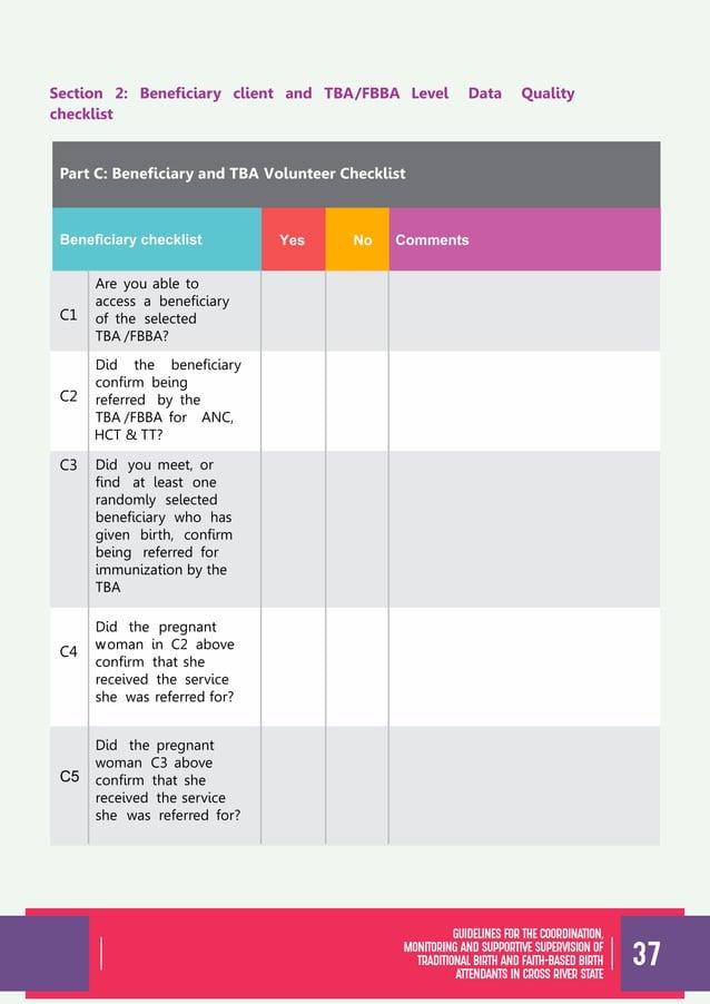 Guidelines traditional birth journal joachim_chijide | PDF