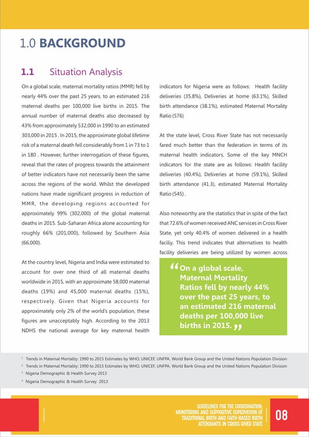 Guidelines traditional birth journal joachim_chijide | PDF