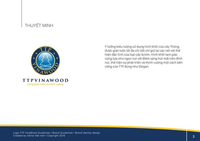 Thiết kế logo TTP VInawood - TTP Vinawood Guidelines | PPT