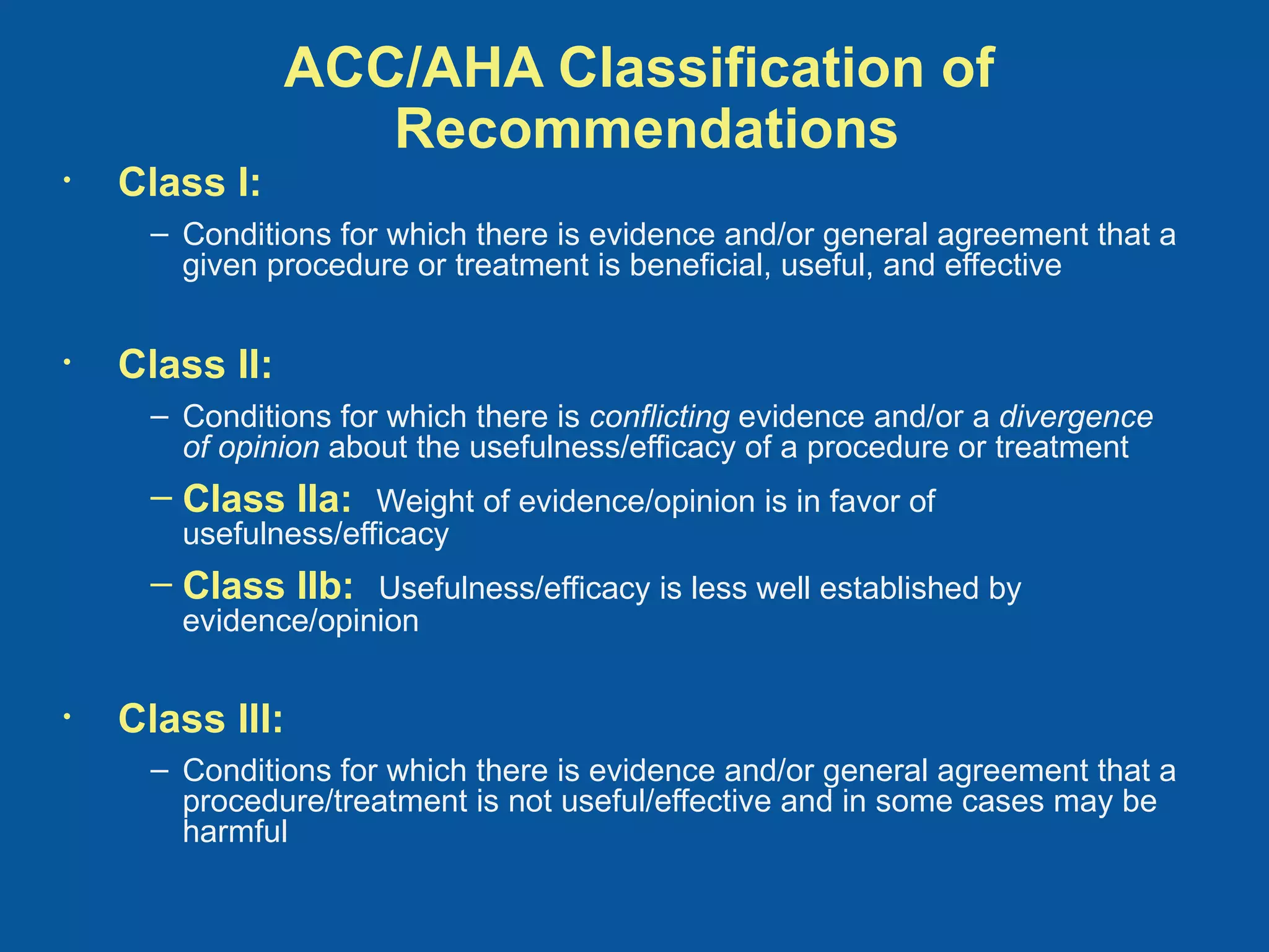 Heart Failure Guideline Recommendations for Device Therapy and Ejection ...