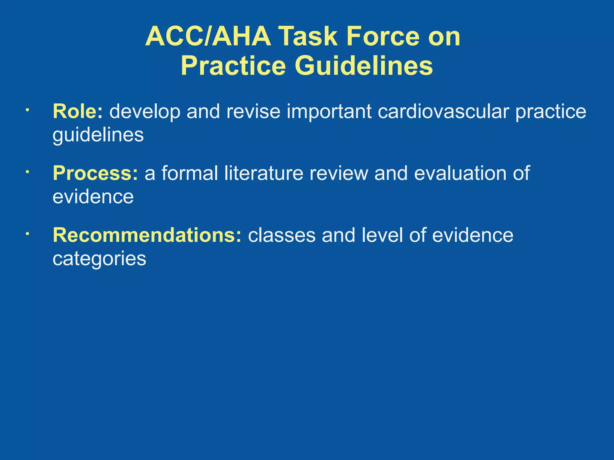 Heart Failure Guideline Recommendations for Device Therapy and Ejection ...