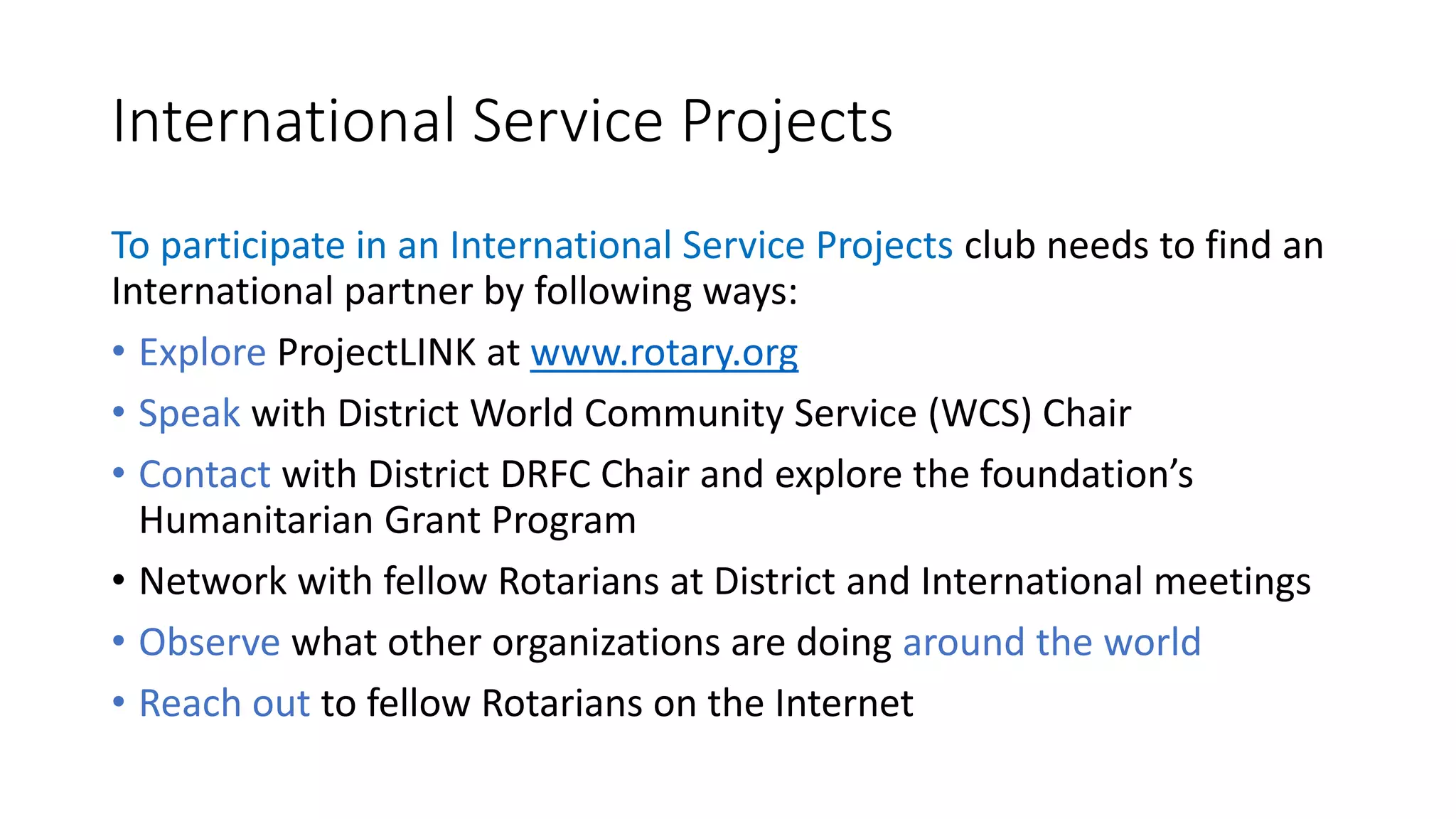 Guideline to Rotary Service Projects Committee.pptx