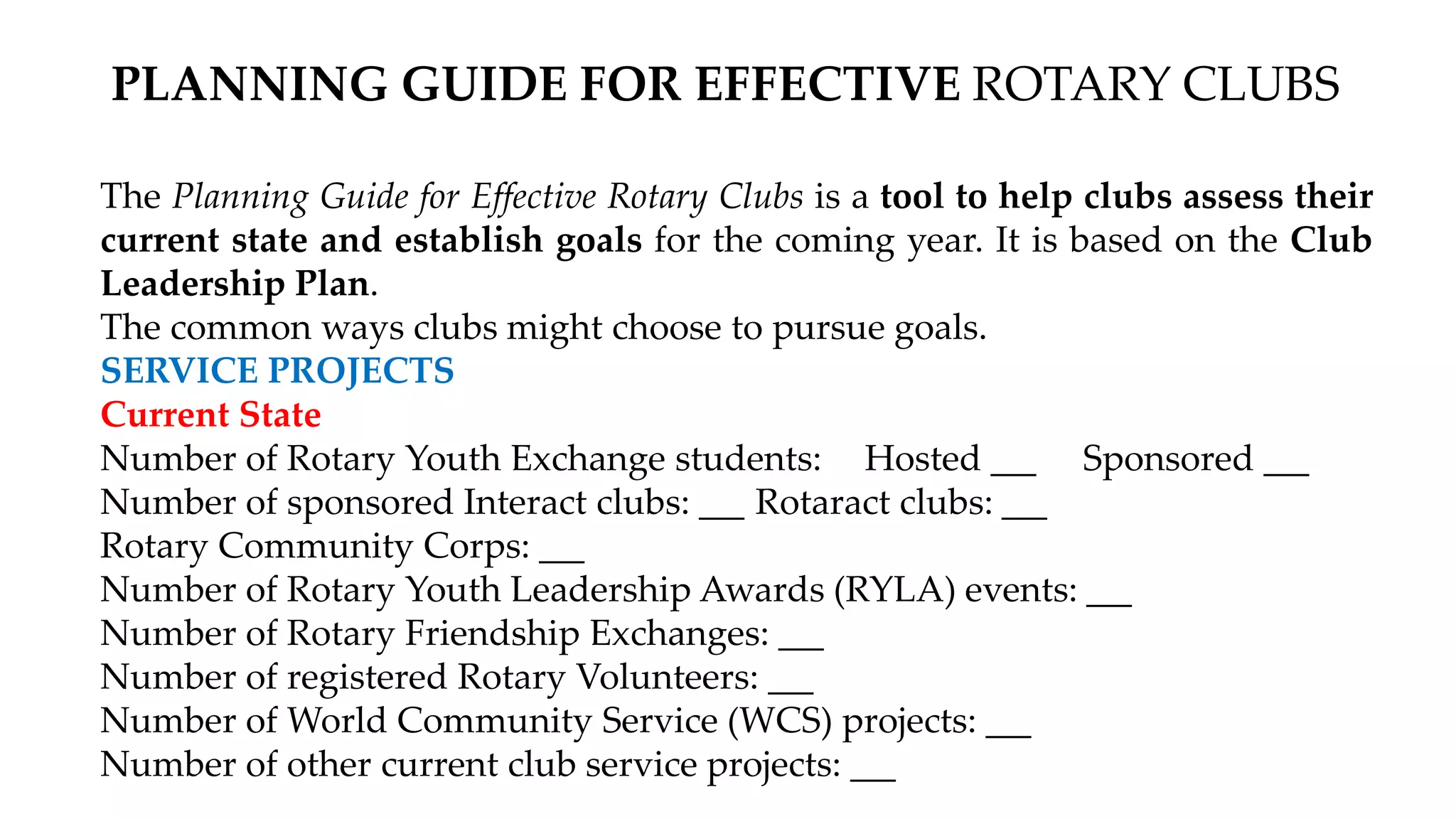 Guideline to Rotary Service Projects Committee.pptx