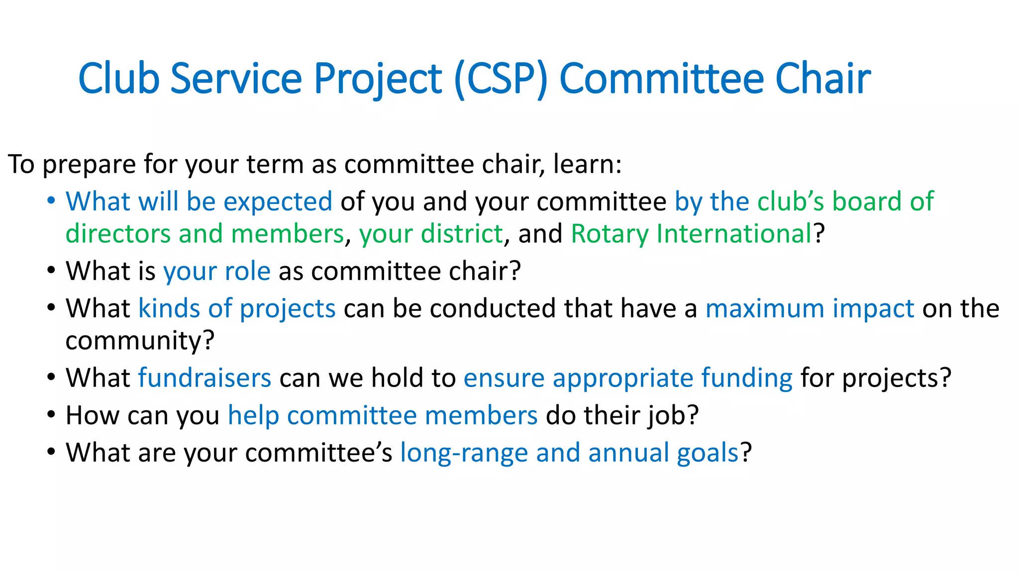 Guideline to Rotary Service Projects Committee.pptx