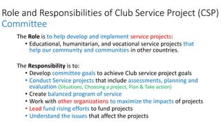 Guideline to Rotary Service Projects Committee.pptx