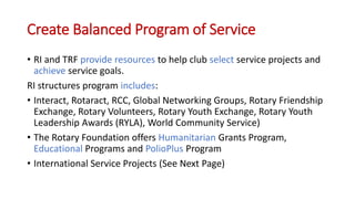 Guideline to Rotary Service Projects Committee.pptx