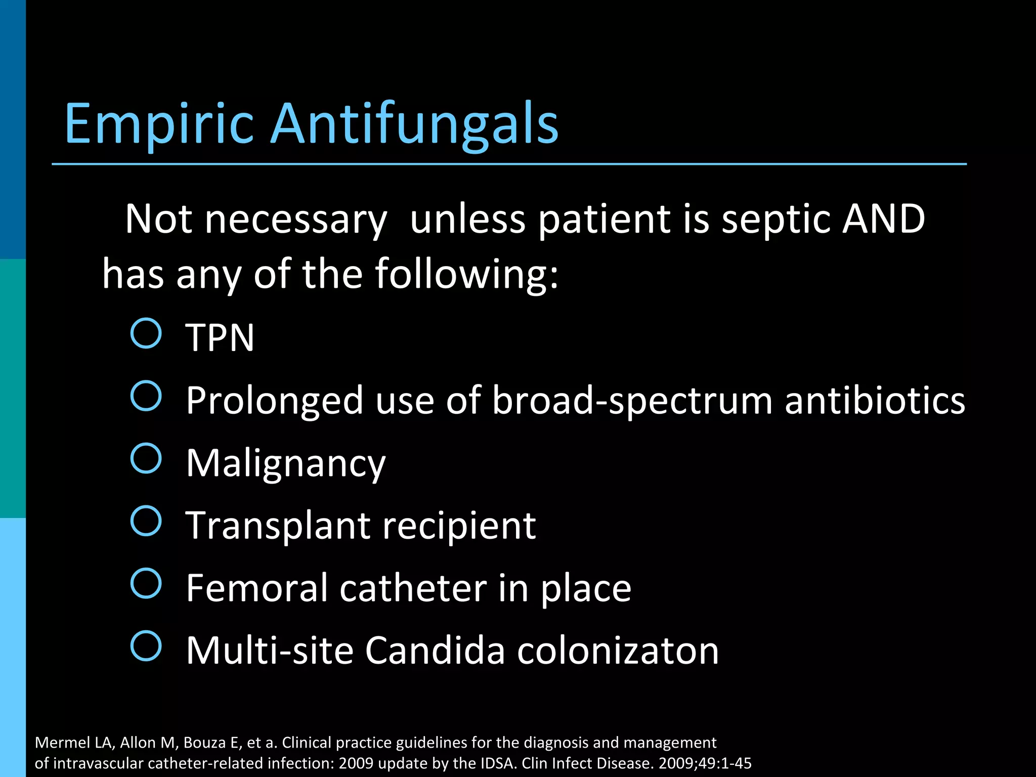 Guideline Update For The Management Of Intravenous Catheter Related ...