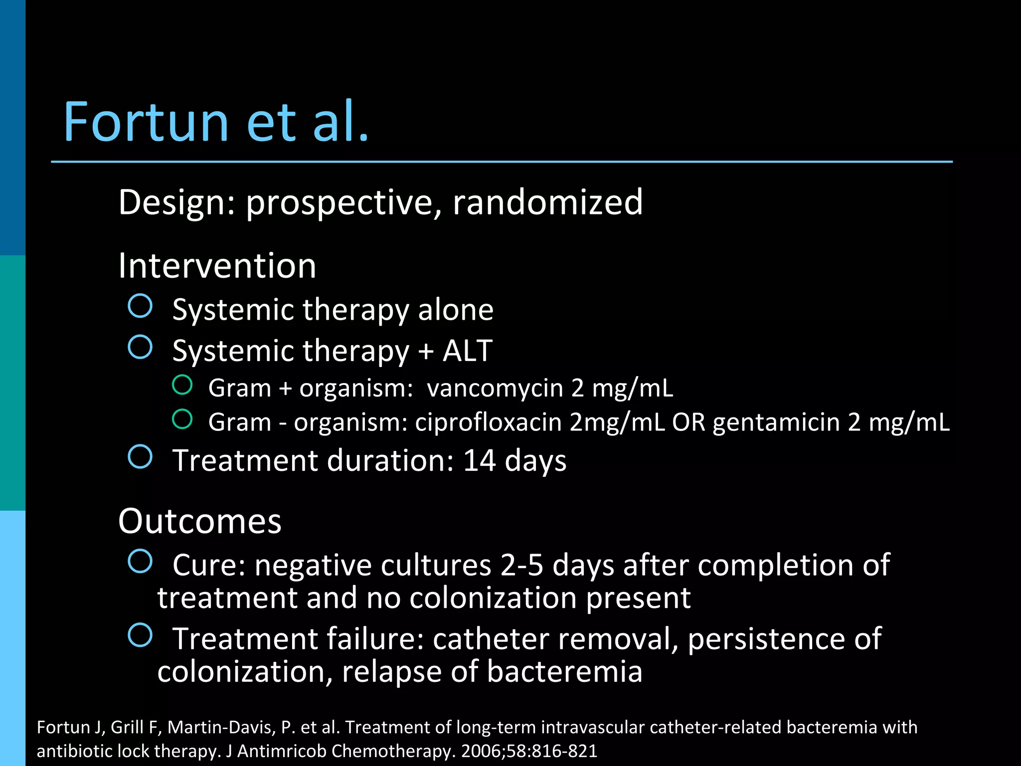 Guideline Update For The Management Of Intravenous Catheter Related ...