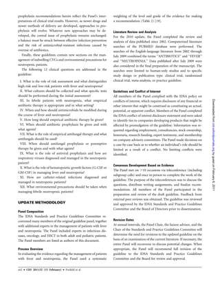 Guideline useofantimicrobialagentsinneutropenicpatients | PDF