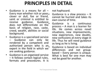 Guidence and counselling | PPTX