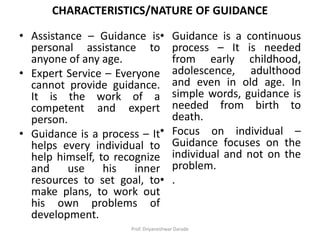 Guidence and counselling | PPTX